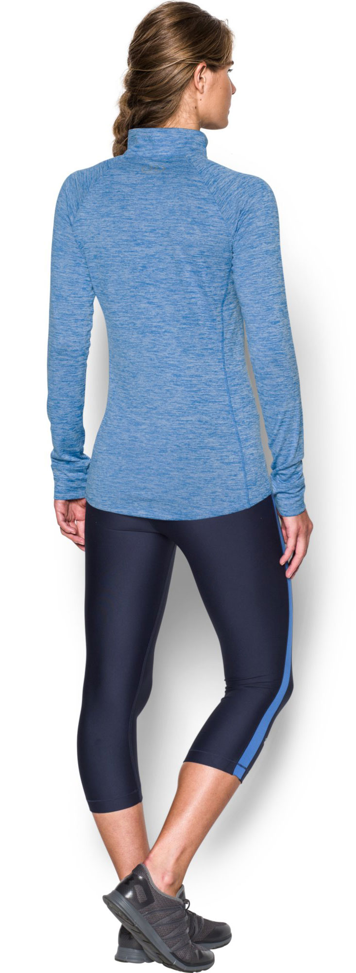 Under Armour Womens Tech 12 Zip Twist Top
