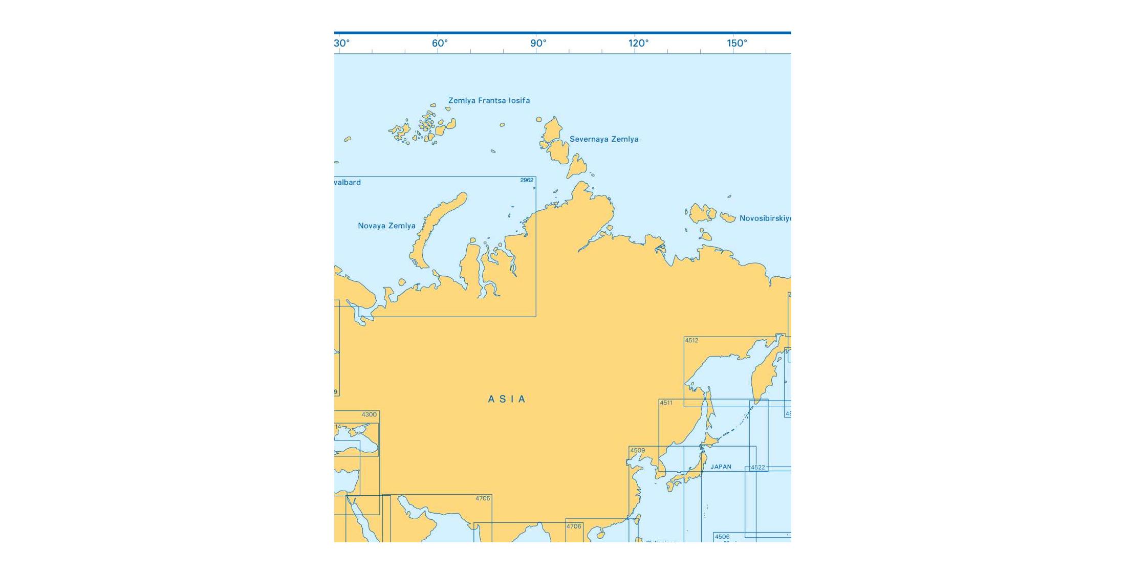 Admiralty Charts - The World A1 14 OutdoorGB