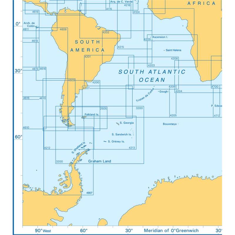 Admiralty Charts - The World A1 14 OutdoorGB