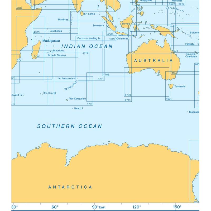 Admiralty Charts - The World A1 14 OutdoorGB