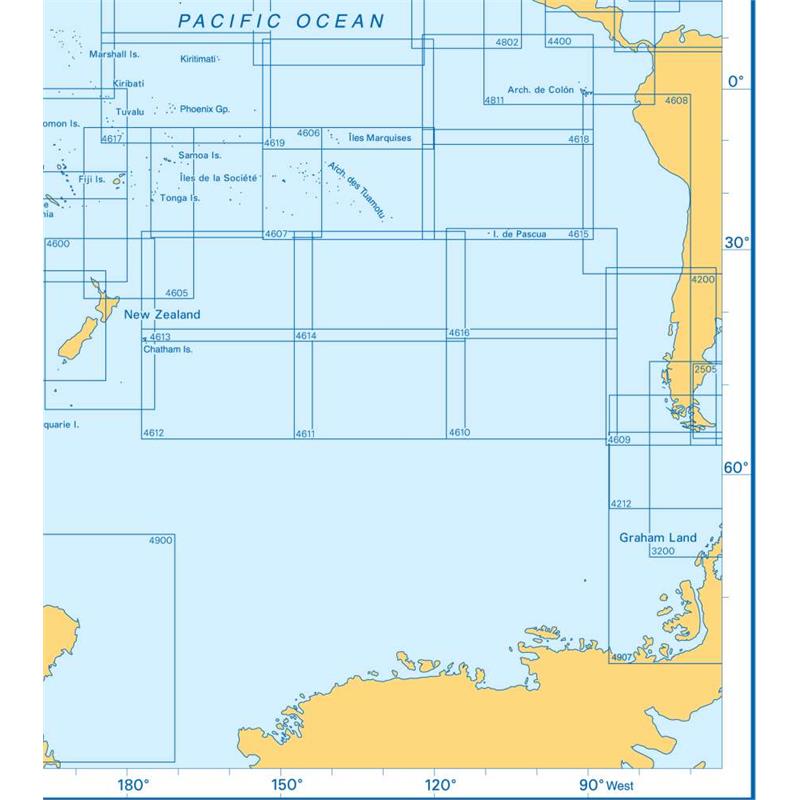 Admiralty Charts - The World A1 14 OutdoorGB