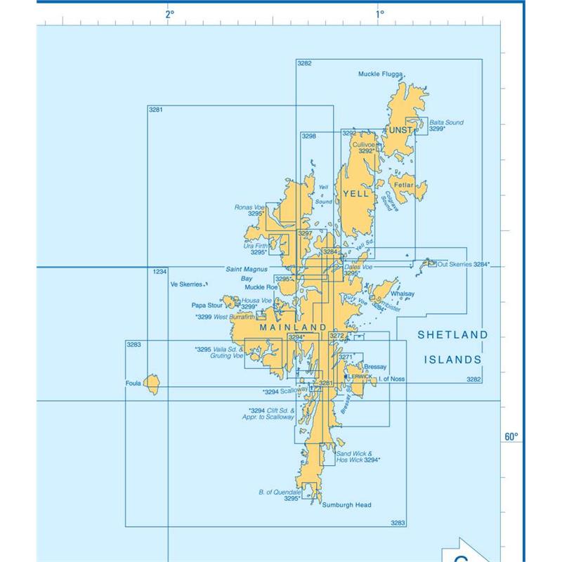 Admiralty Charts - Scotland - Firth of Clyde to Skye - Orkney ...