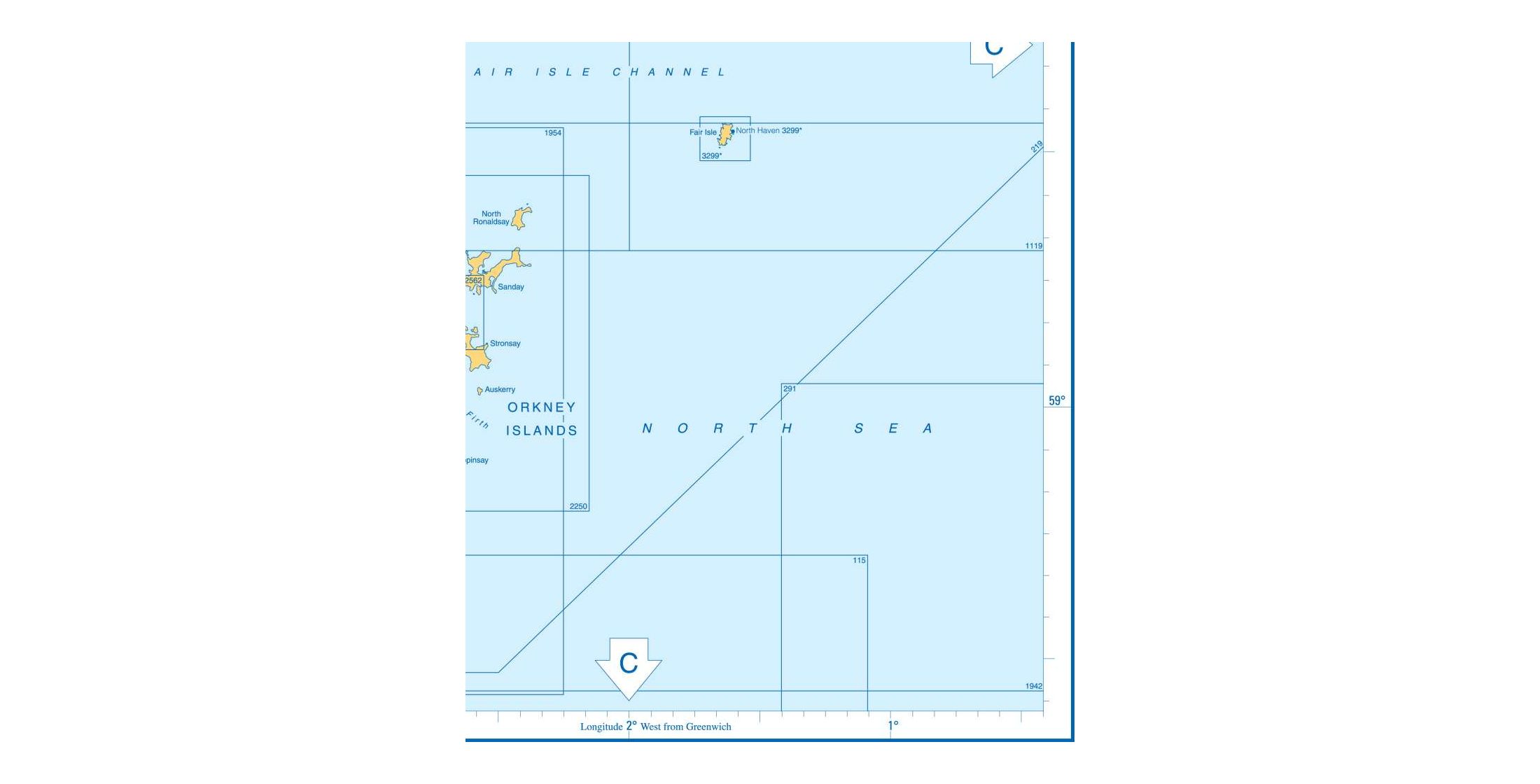 Admiralty Charts - Scotland - Firth of Clyde to Skye - Orkney ...