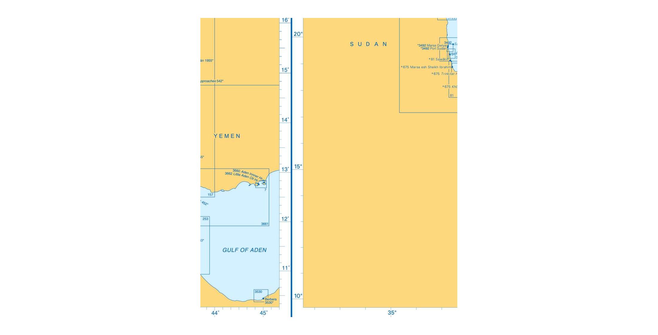 Admiralty Charts - Red Sea H2 73 OutdoorGB