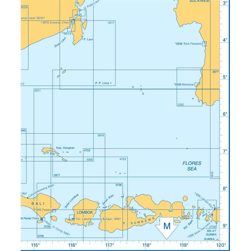 Admiralty Charts - Borneo and Jawa J1 85 OutdoorGB