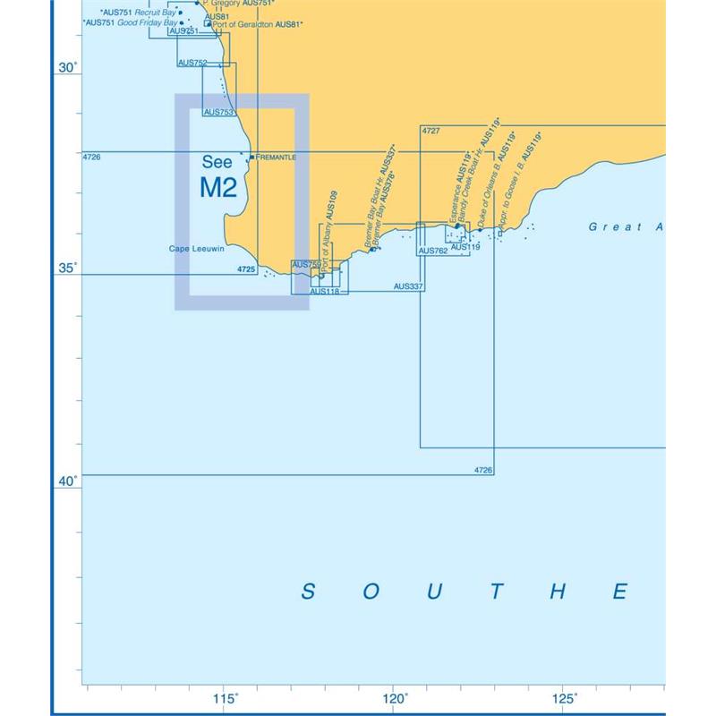 Admiralty Charts - Australia M 101 OutdoorGB