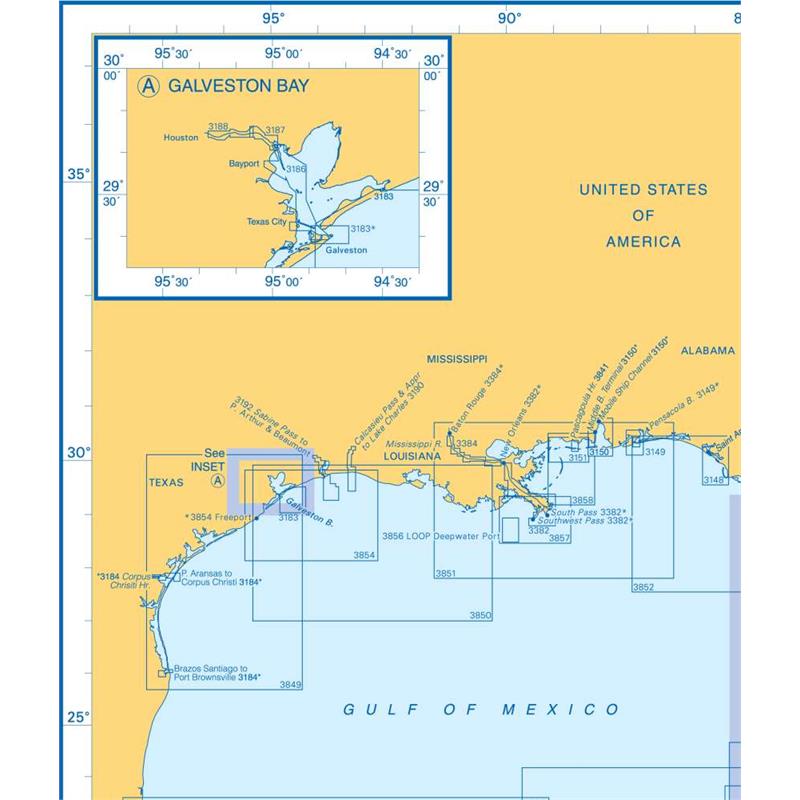 Admiralty Charts - West Indies and Central America and Bermuda Islands ...