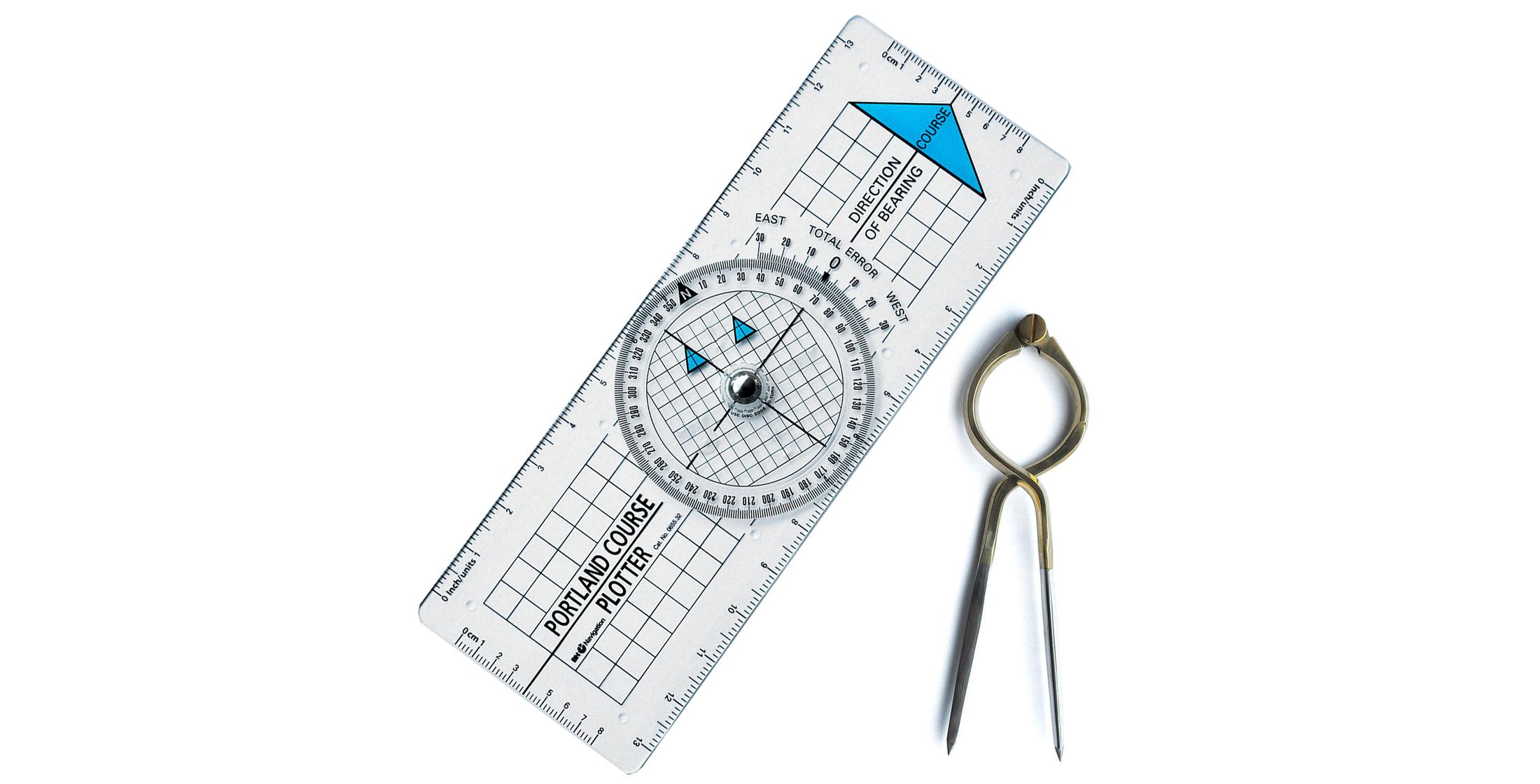 Blundell Harling Portland Course Plotter and Divider Kit OutdoorGB