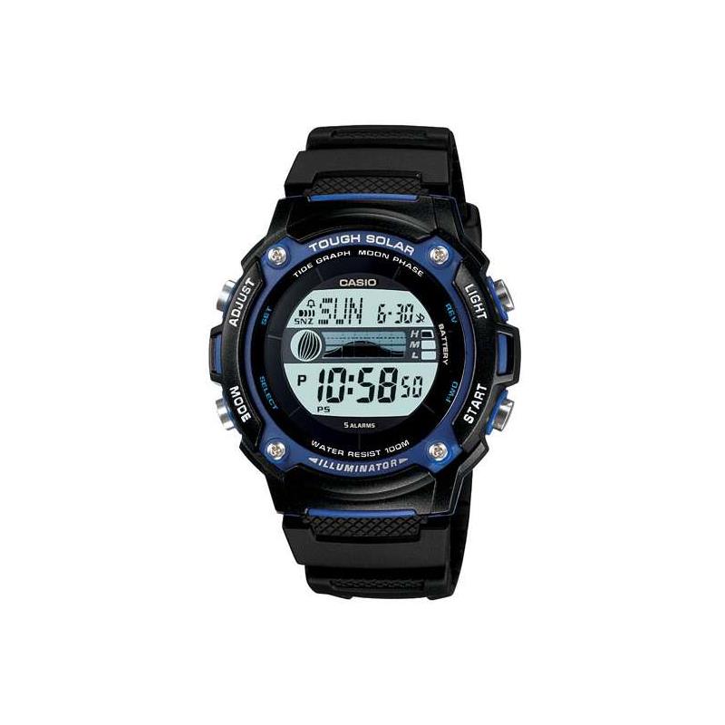 Casio Mens Tide Tracker Solar Power Watch WS210H-1AV OutdoorGB