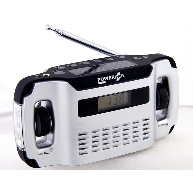 PowerPlus Lynx Solar-Powered Radio OutdoorGB