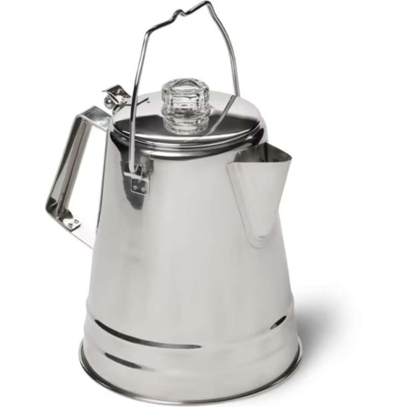 GSI Outdoors Glacier Stainless 8 Cup Percolator OutdoorGB