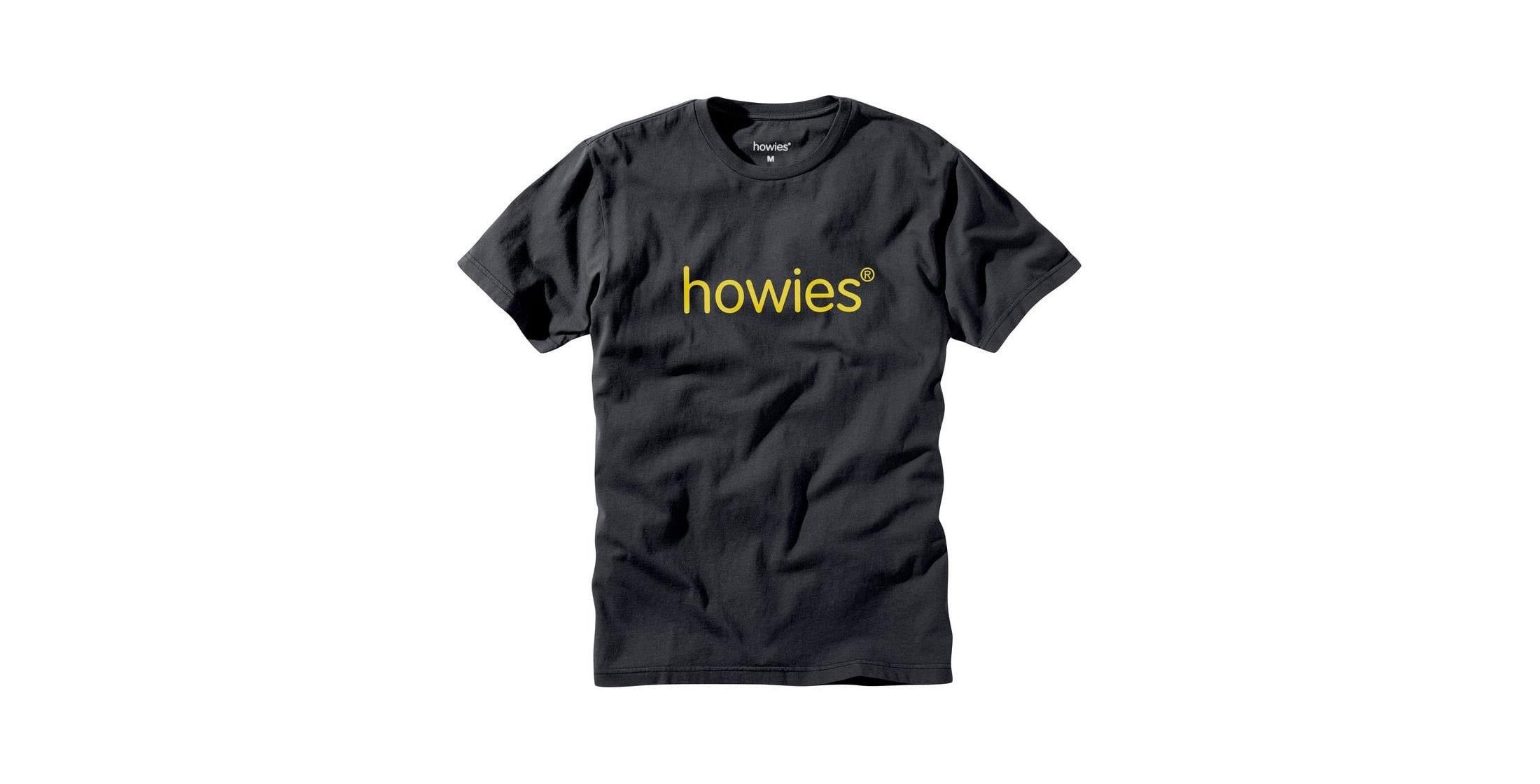 Howies Mens Classic Logo Organic Tee OutdoorGB