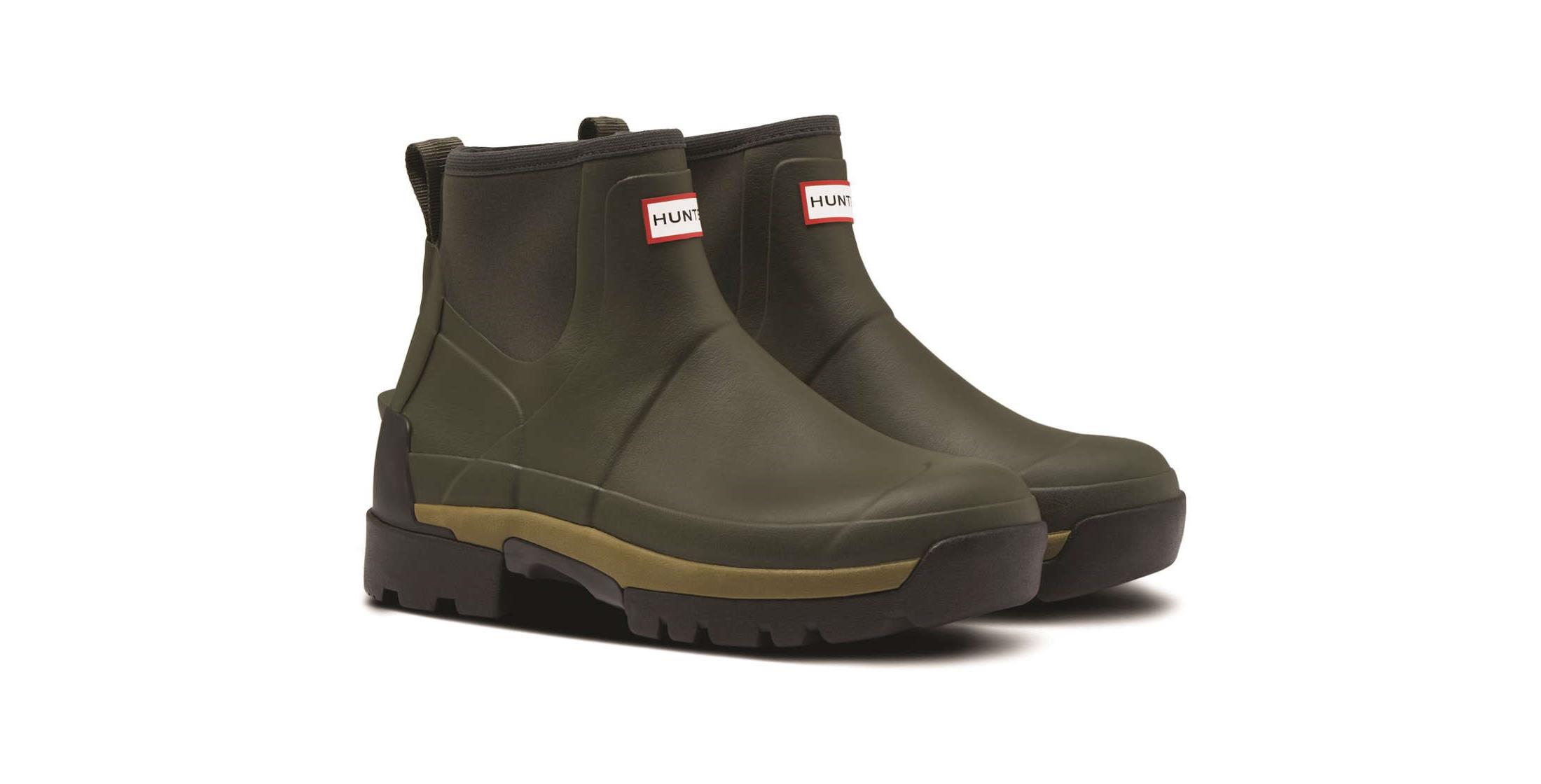 Hunter Mens Balmoral Hybrid Chelsea Wellington Boots OutdoorGB