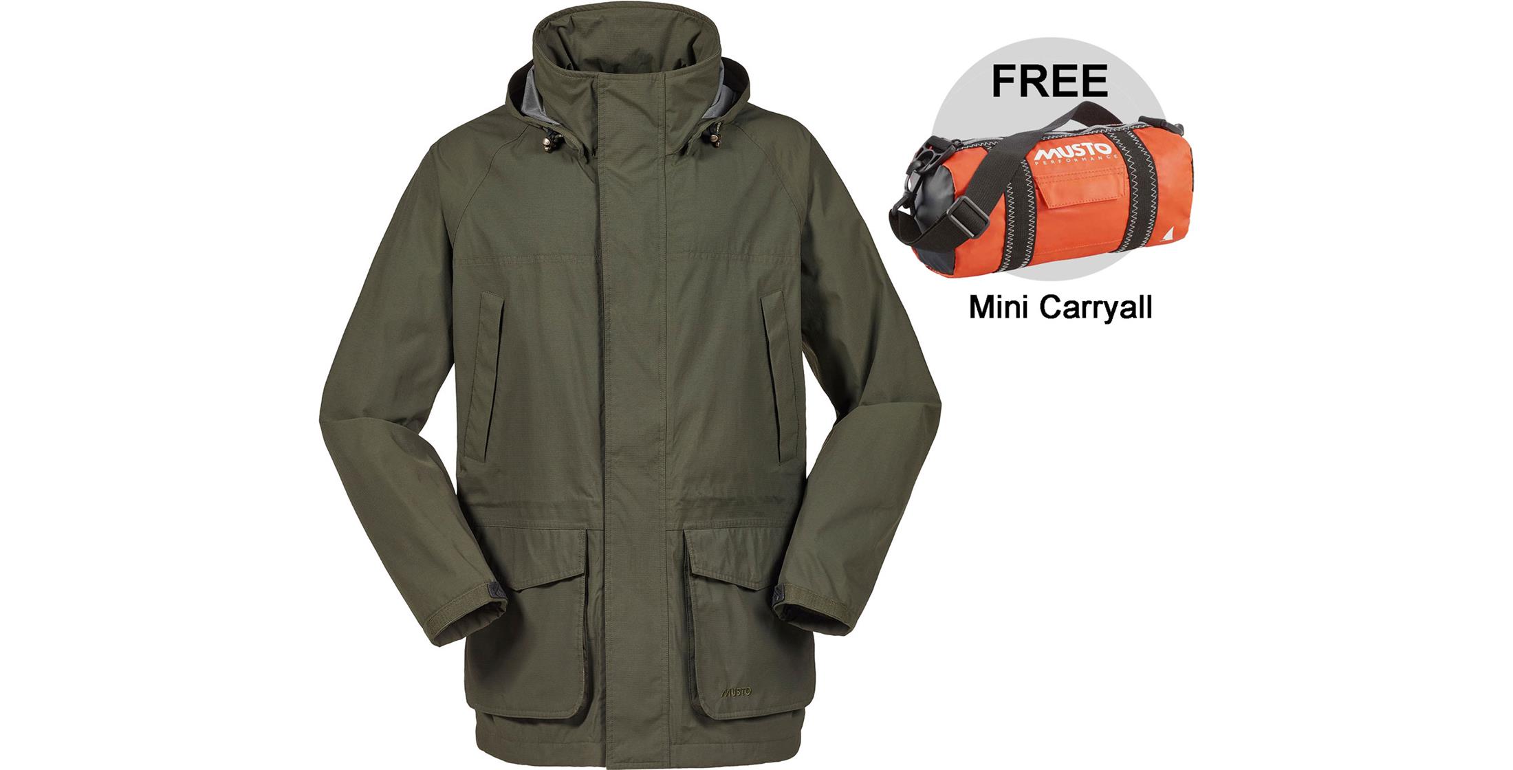 Musto Mens Fenland BR2 Packaway Waterproof Shooting Jacket OutdoorGB