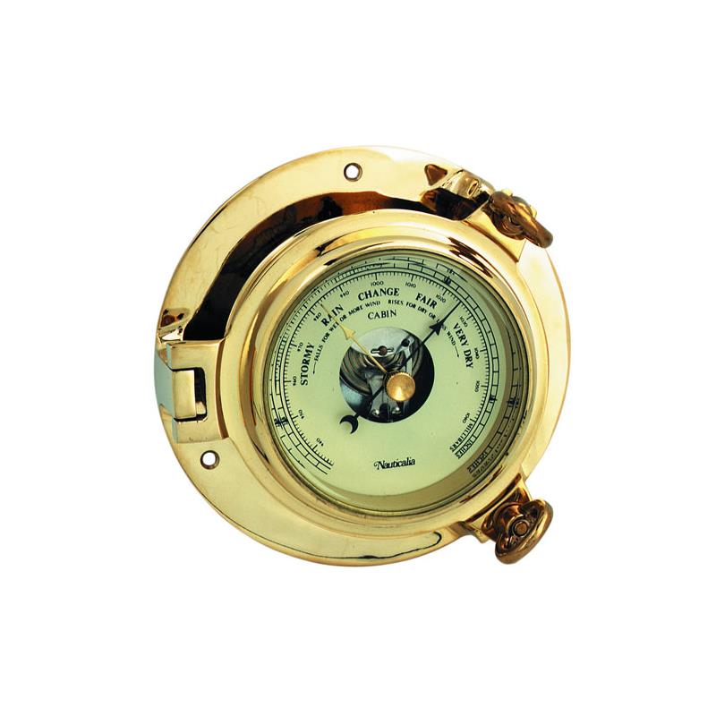 Cabin Range Brass Barometer OutdoorGB