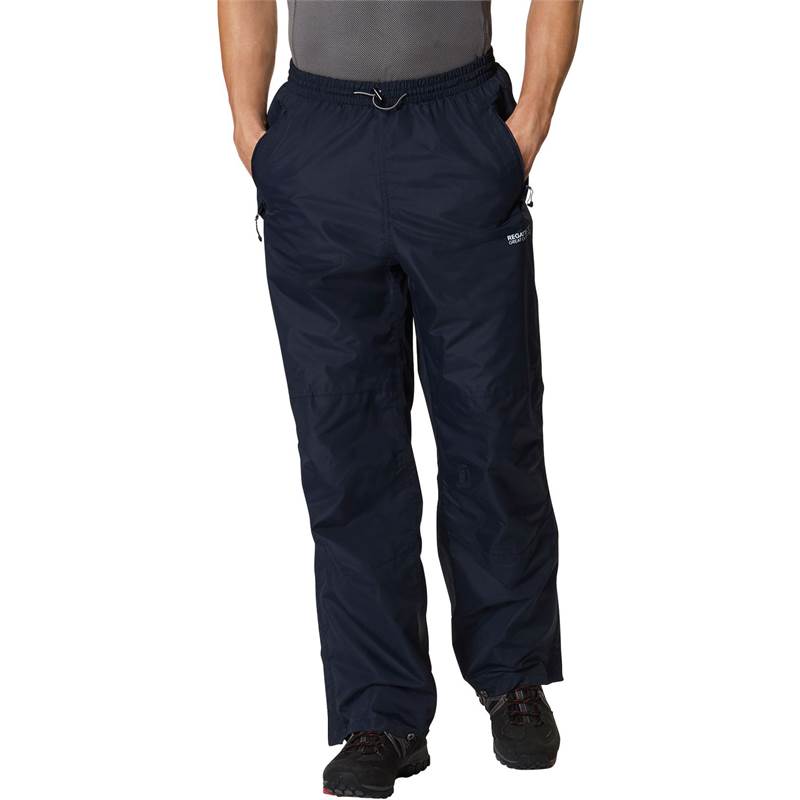 Regatta Mens Chandler III Waterproof Overtrousers - Short Leg OutdoorGB Regatta Mens Chandler III Waterproof Overtrousers - Short Leg OutdoorGB