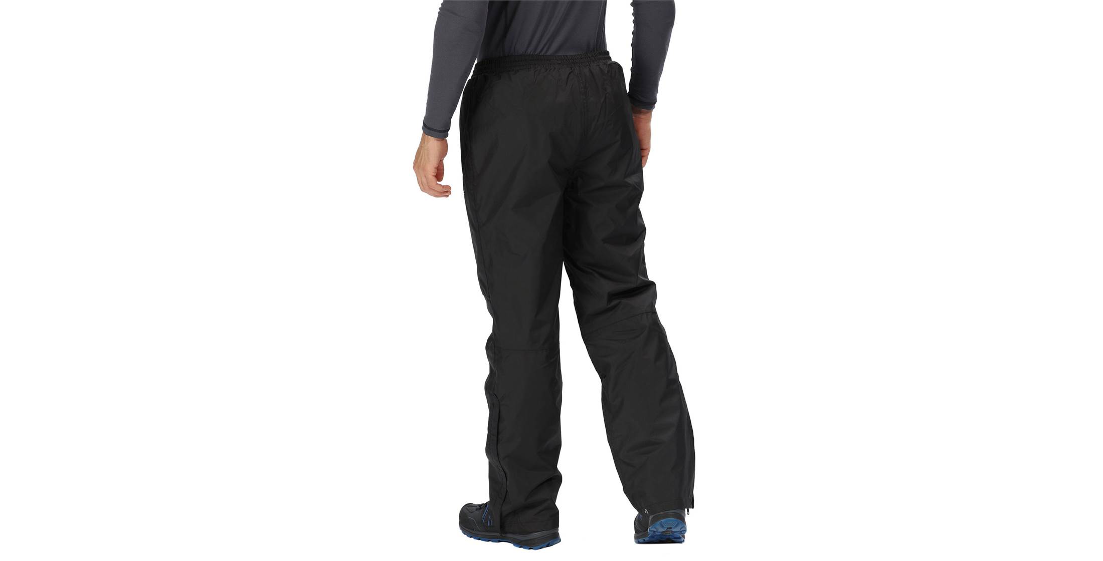 Regatta Mens Chandler III Waterproof Overtrousers - Short Leg OutdoorGB Regatta Mens Chandler III Waterproof Overtrousers - Short Leg OutdoorGB