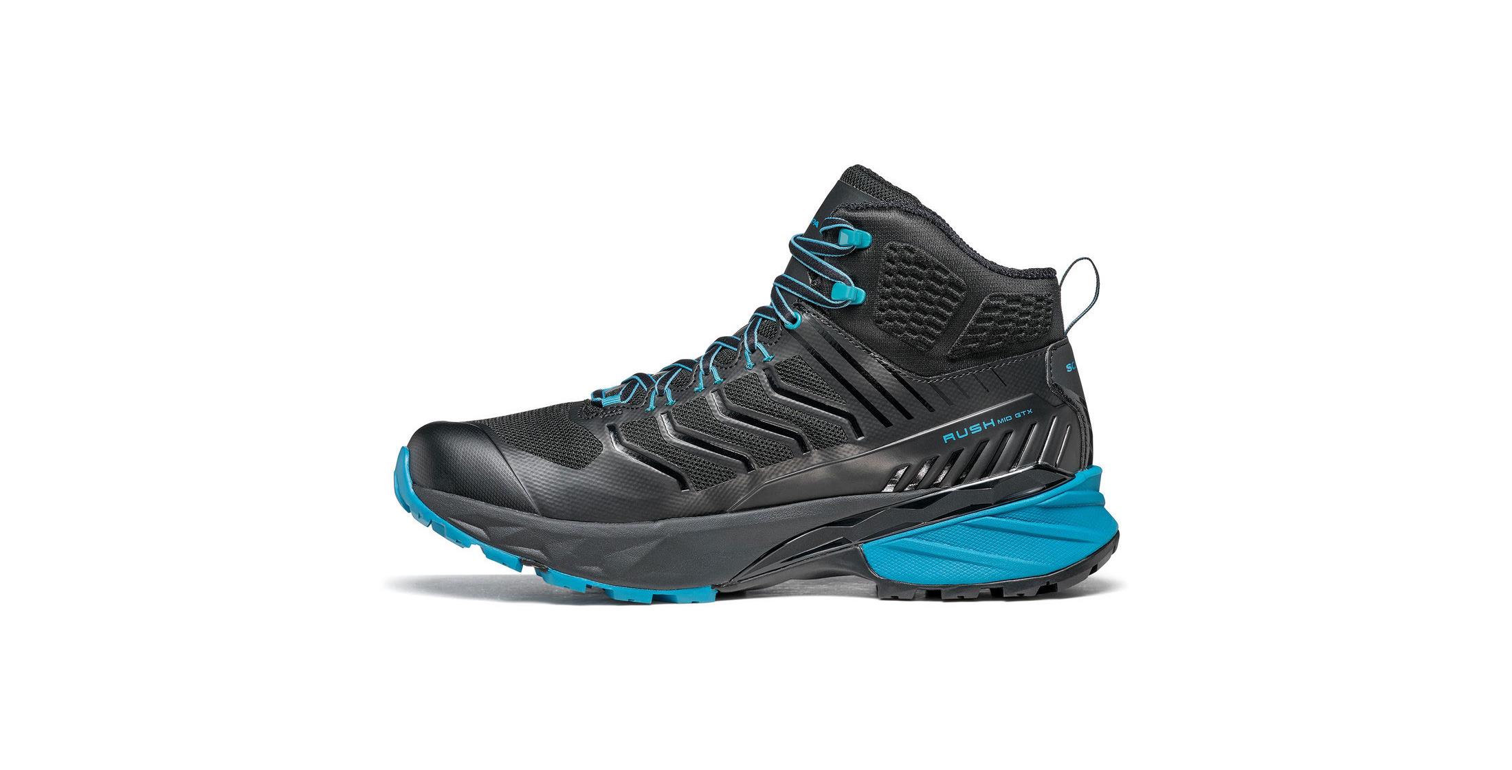 Scarpa Mens Rush Mid GTX Waterproof Boots OutdoorGB
