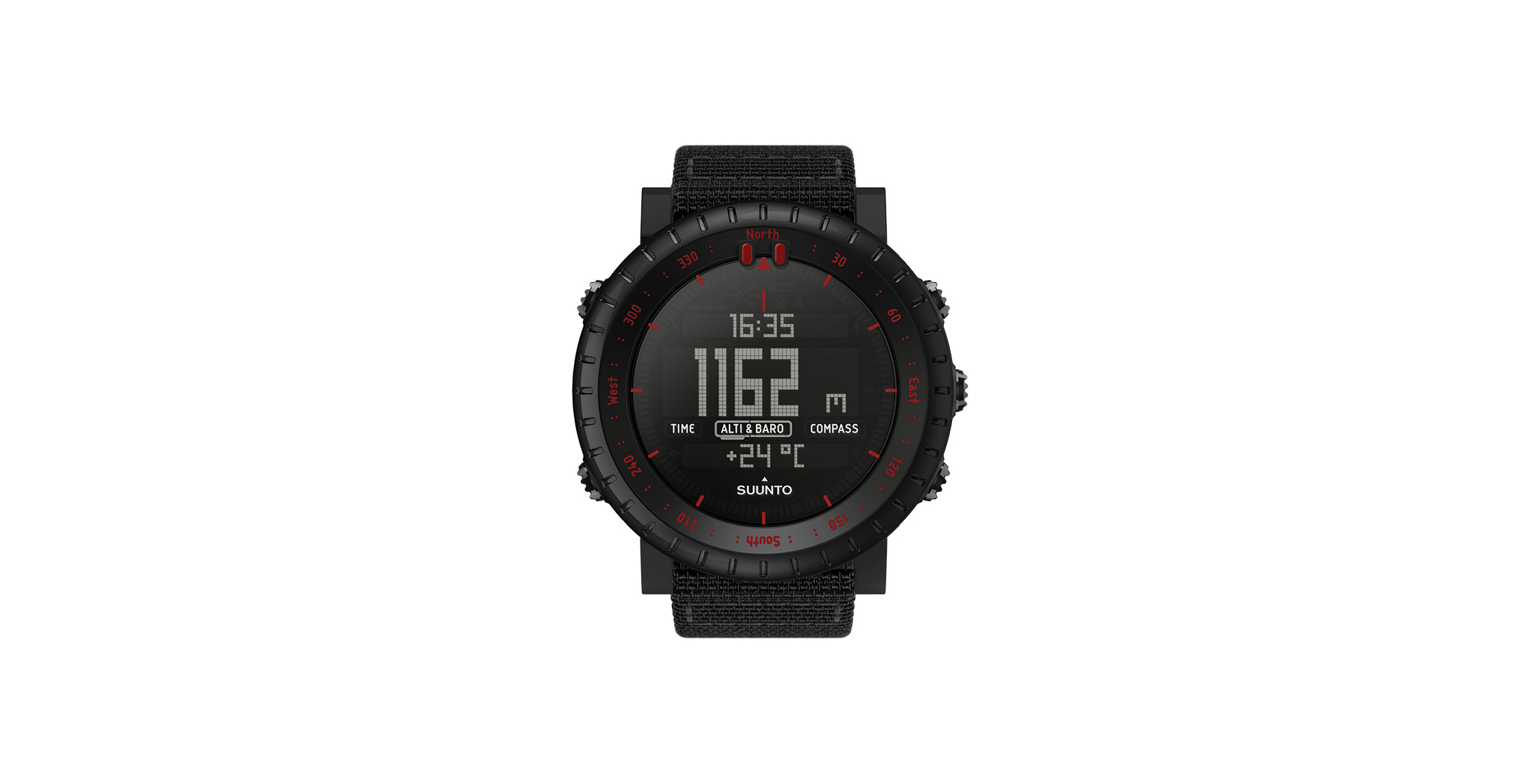 Suunto Core Red Devil - Black Red Watch OutdoorGB
