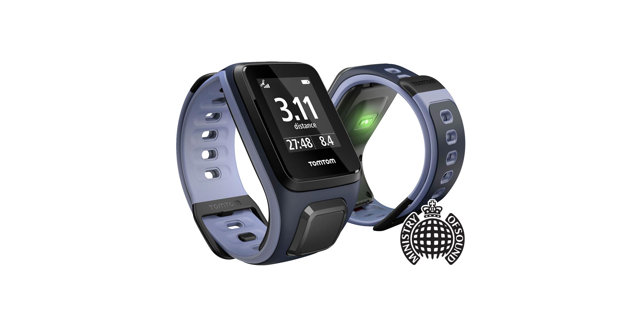 TomTom Runner 2 Music Cardio GPS HR Watch - Small Strap OutdoorGB