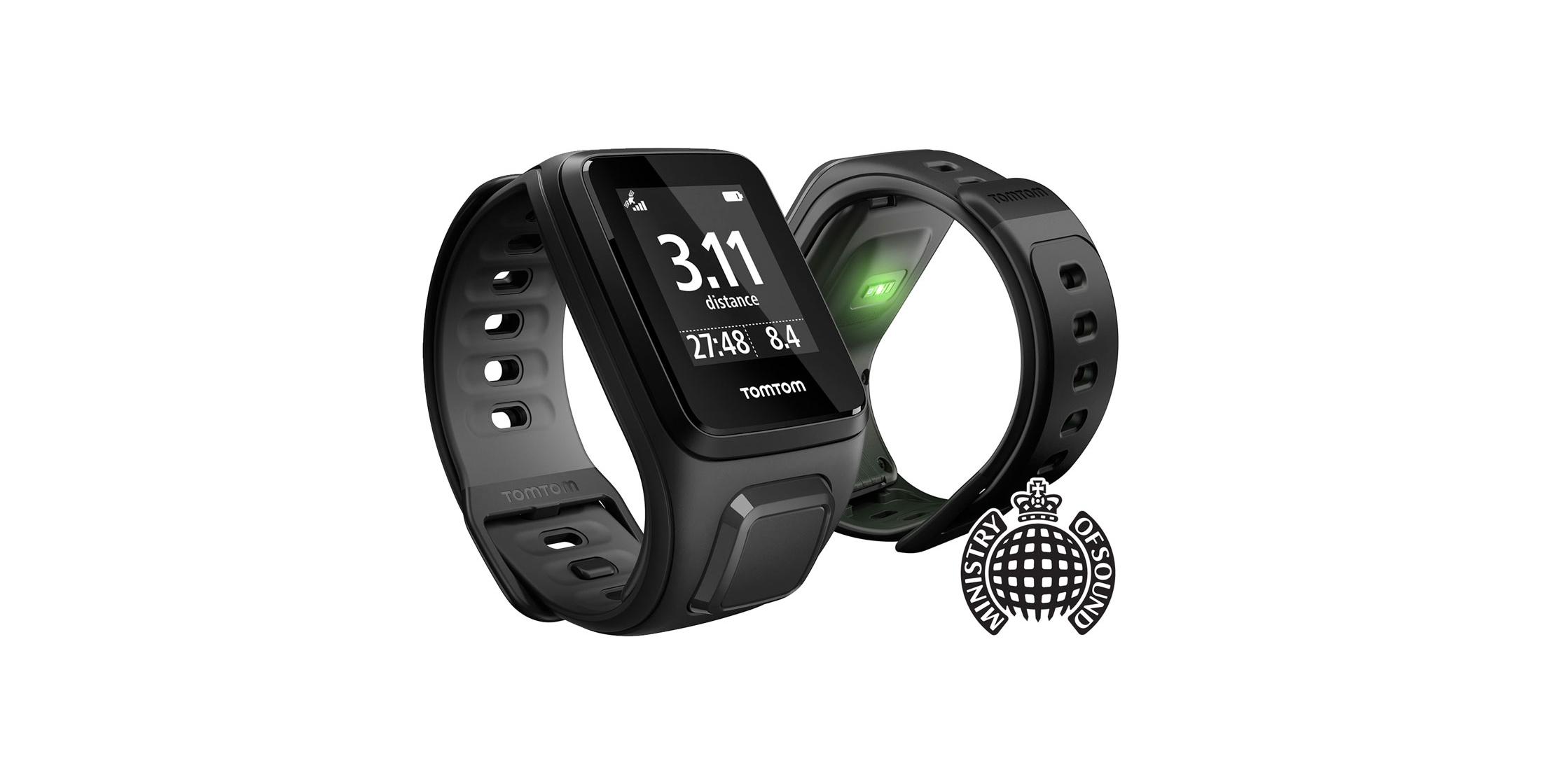 TomTom Runner 2 Music Cardio GPS HR Watch - Small Strap OutdoorGB