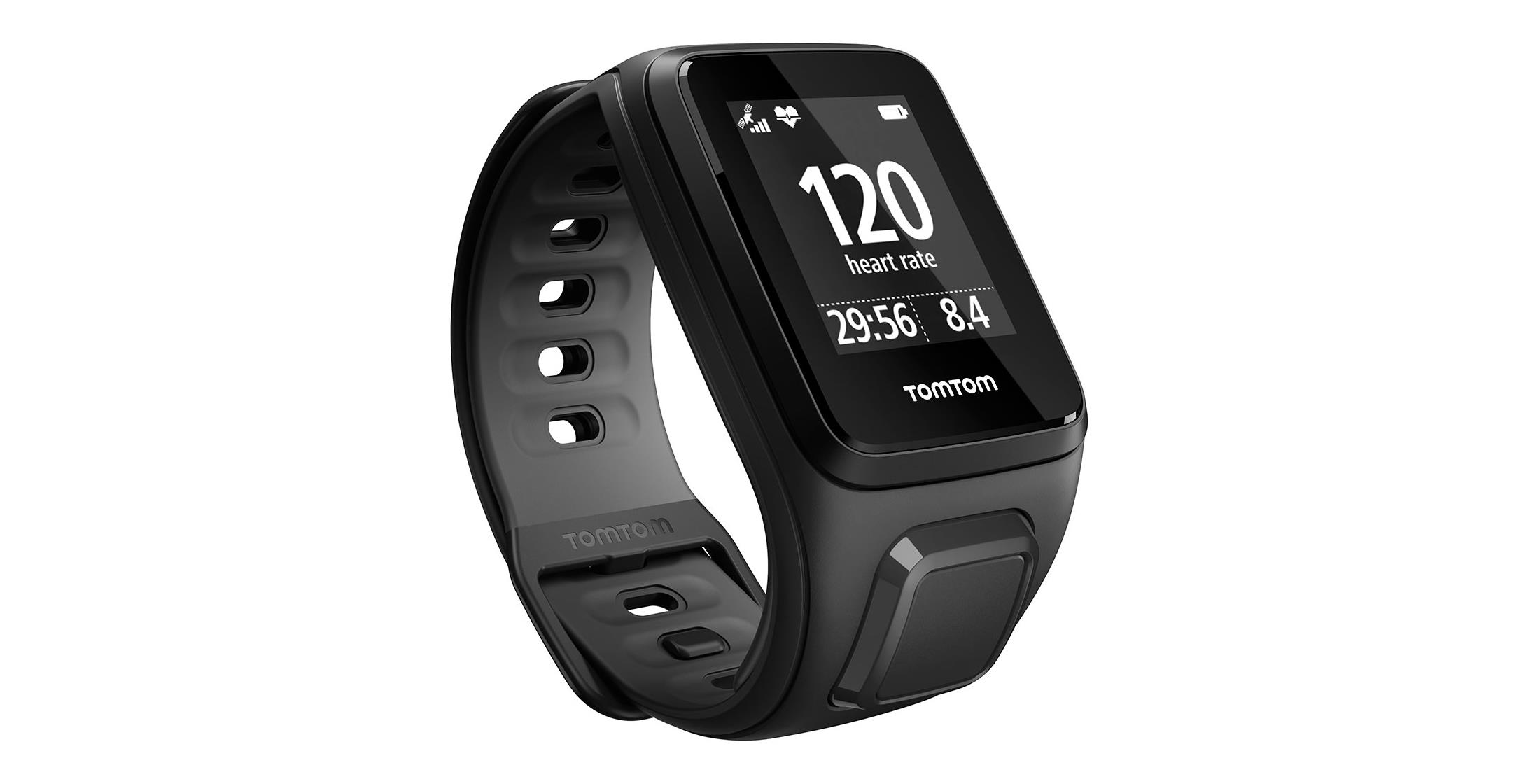 TomTom Runner 2 Music Cardio GPS HR Watch - Small Strap OutdoorGB