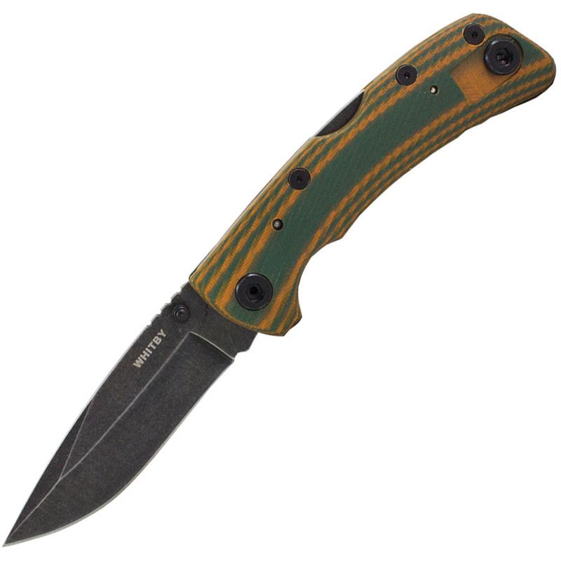 Whitby 3 inch Pattern G10 Lock Knife OutdoorGB