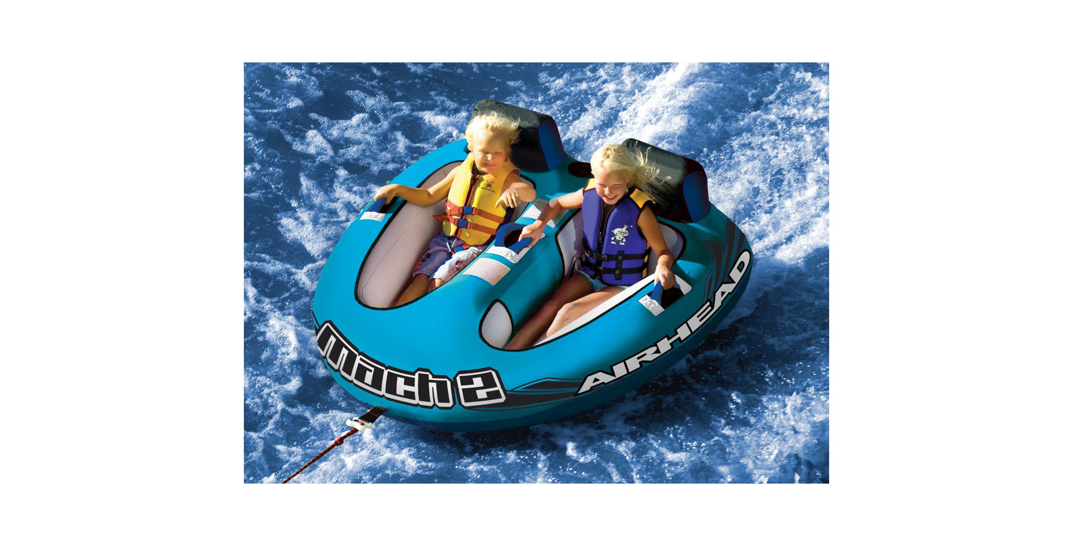 Airhead Mach 2 Person Towable Water Tube OutdoorGB