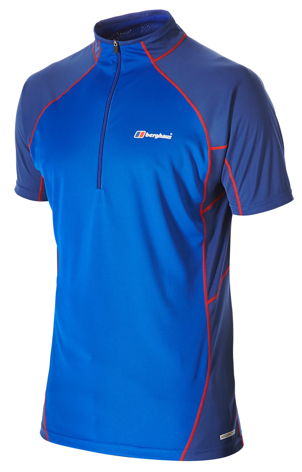 Berghaus Vapour Mens Short Sleeve Zip Baselayer Top