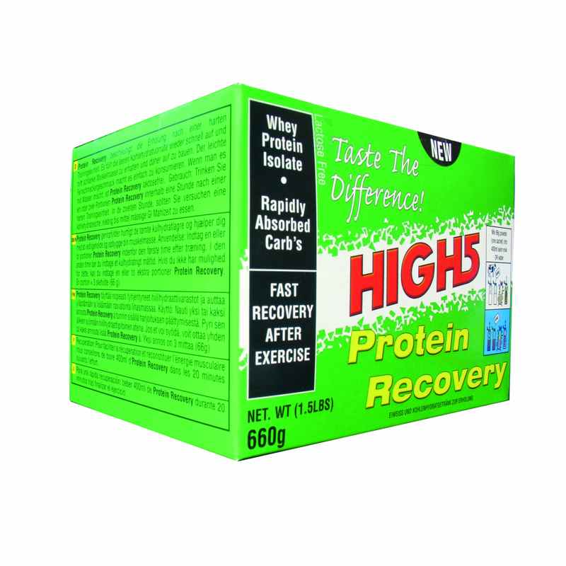 High5 Protein Recovery Powder 66g Sachet X 10 OutdoorGB