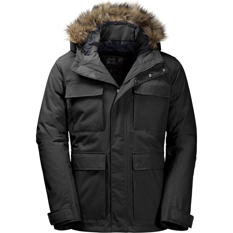 Jack Wolfskin Mens Point Barrow Texapore Winter Jacket OutdoorGB