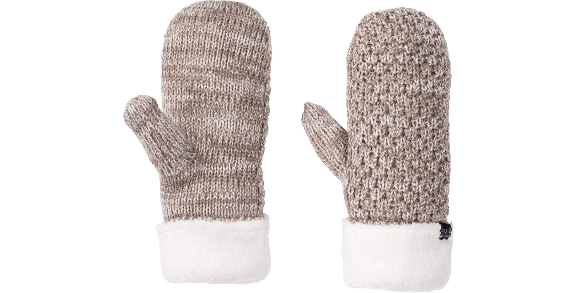 Jack Wolfskin Womens Highloft Knit Mittens OutdoorGB