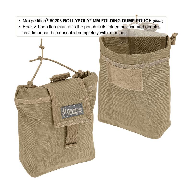 Maxpedition Rollypoly Folding Dump Pouch OutdoorGB