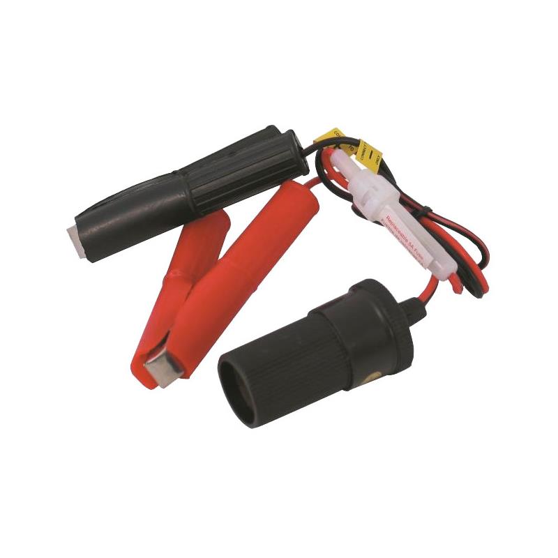 12-Volt Extension Socket And Battery Clips 18180 OutdoorGB