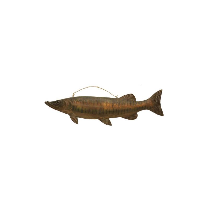 Decorative Wooden Pike Wall Plaque OutdoorGB