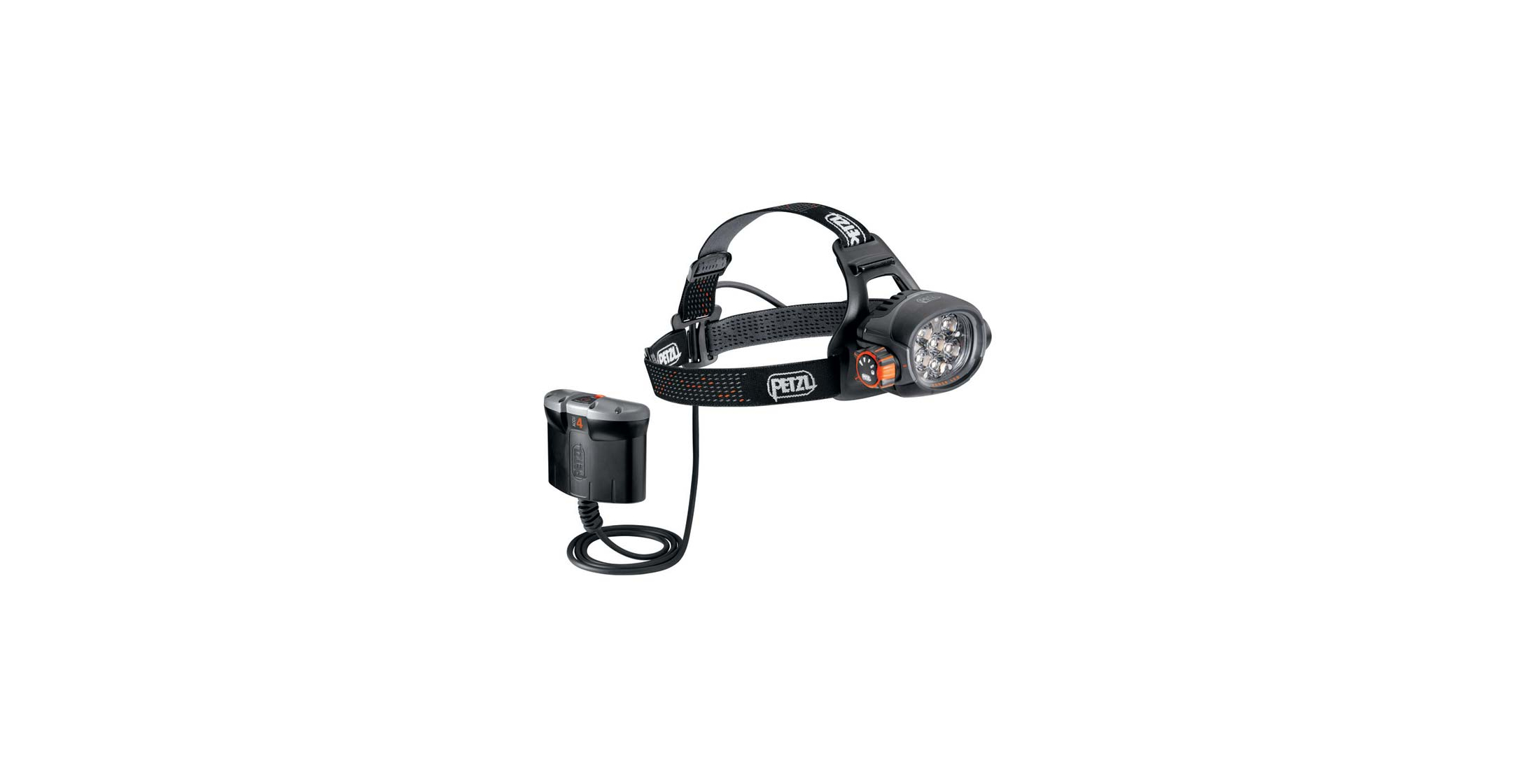 Petzl Ultra Belt Accu 4 Ultra Powerful Headlamp OutdoorGB