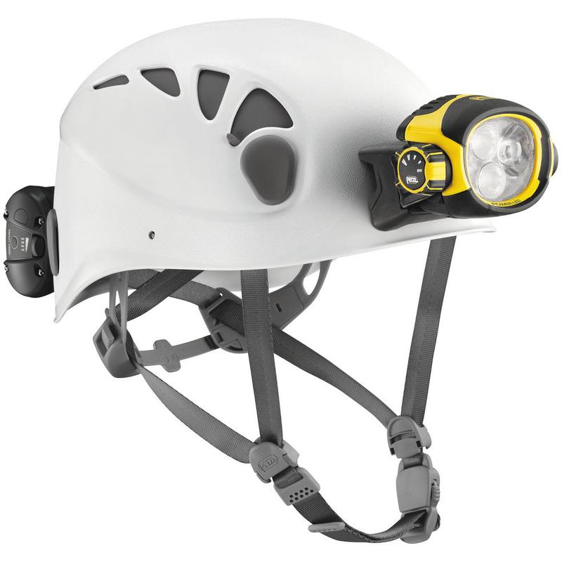 Petzl Trios: Elios Helmet equipped with Ultra Wide Head Torch OutdoorGB