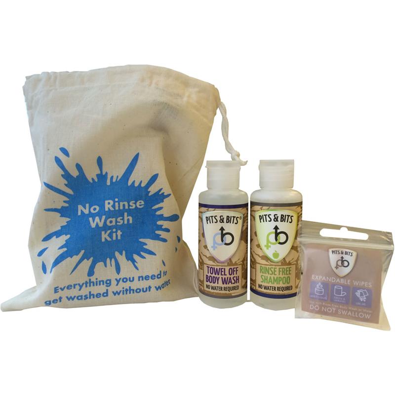 Pits & Bits Small No Rinse Wash Kit OutdoorGB