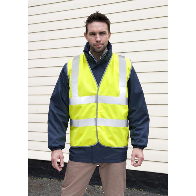 Result Unisex High Viz Motorway Vest R201X OutdoorGB