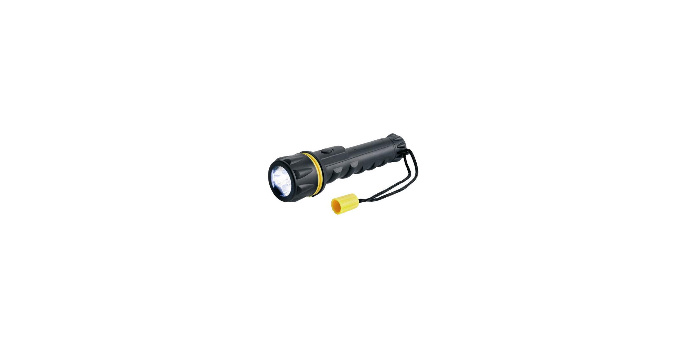 Ring Automotive 3 LED Rubber Torch OutdoorGB