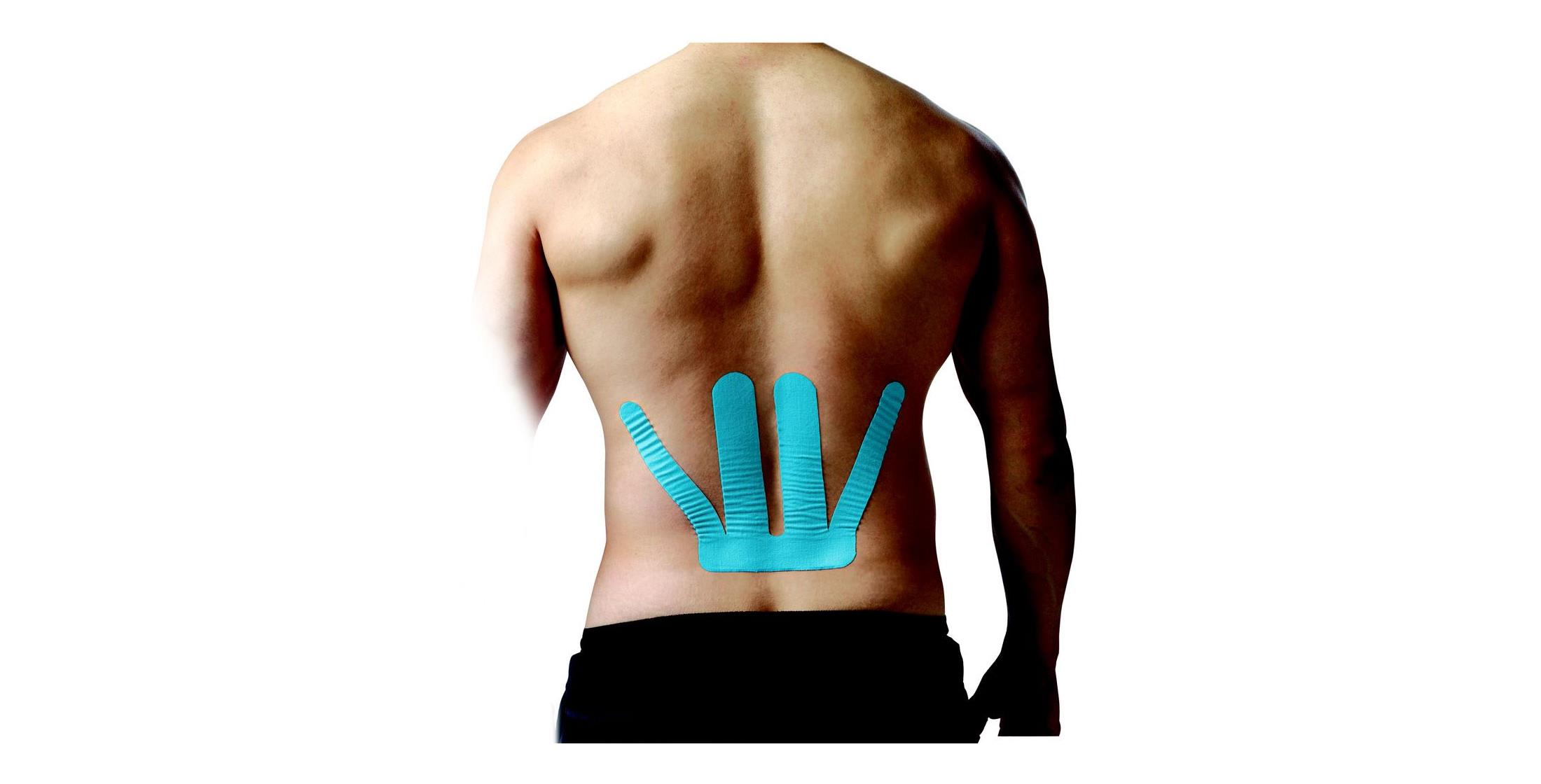 SpiderTech Lower Back Pre-Cut Kinesiology Tape OutdoorGB