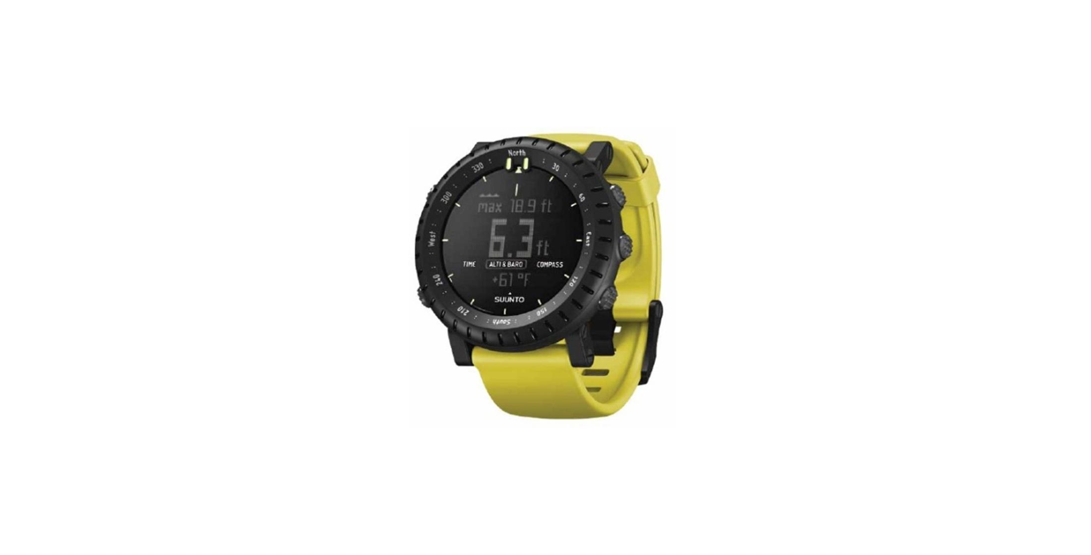 Suunto Core Watch - Yellow Crush OutdoorGB