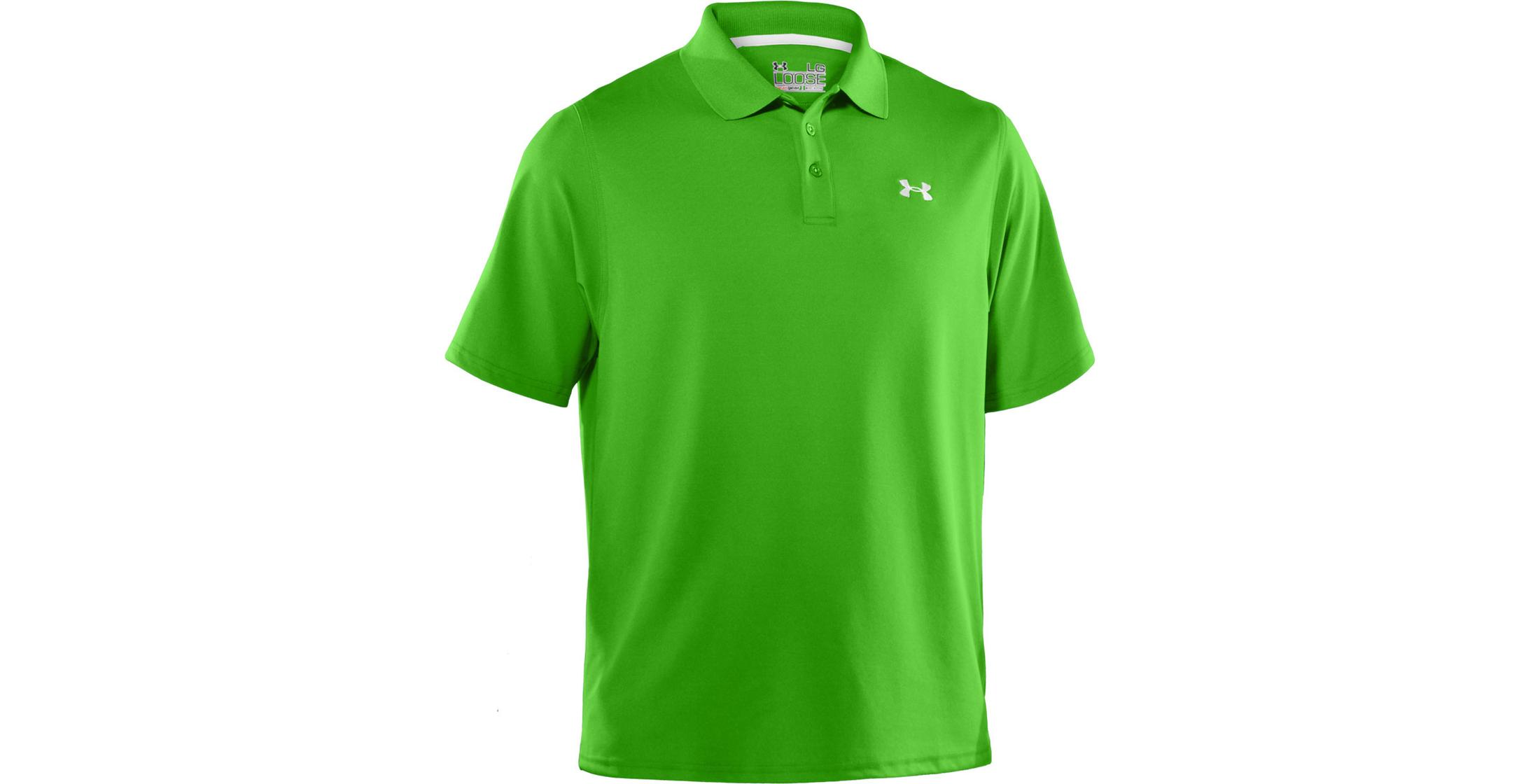 Under Armour Mens HeatGear Performance Polo Shirt OutdoorGB