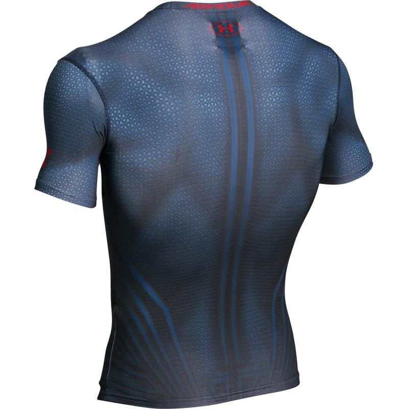 Under Armour Mens Transform Yourself Superman Suit Compression Shirt ...